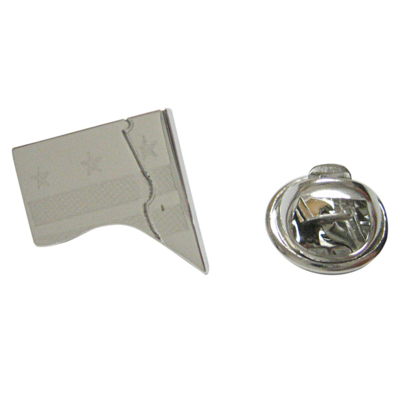 Kiola Designs | Accessories | Washington Dc Map Shape And Flag Design ...